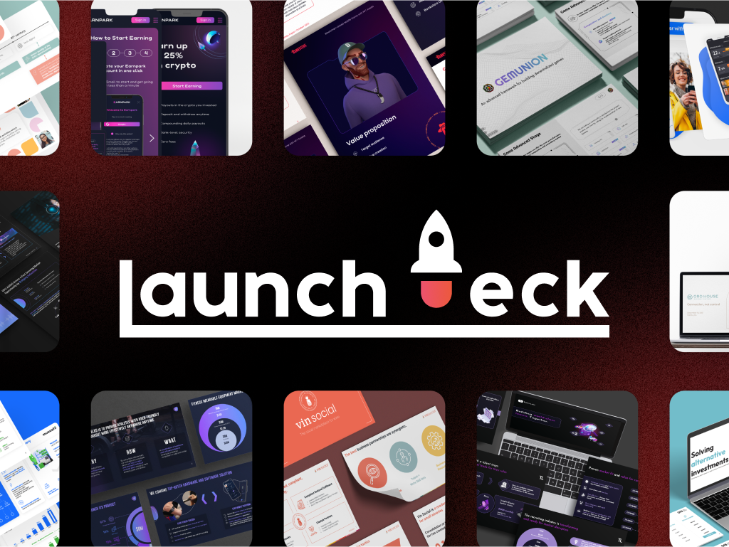 Launch Deck – Strategic Design Agency for Startup